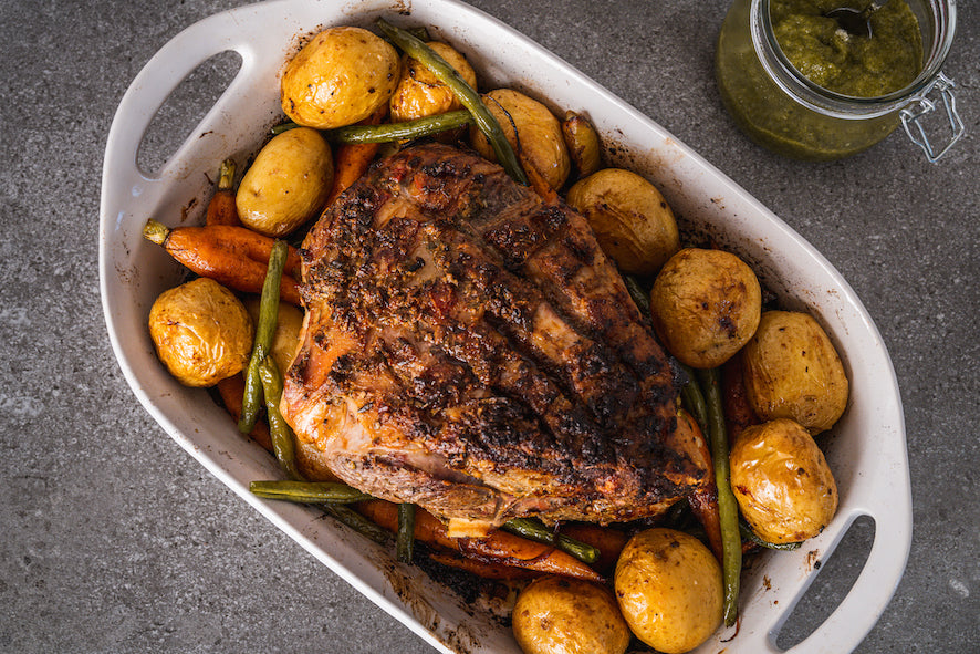 Cordero asado – Andy Cooks