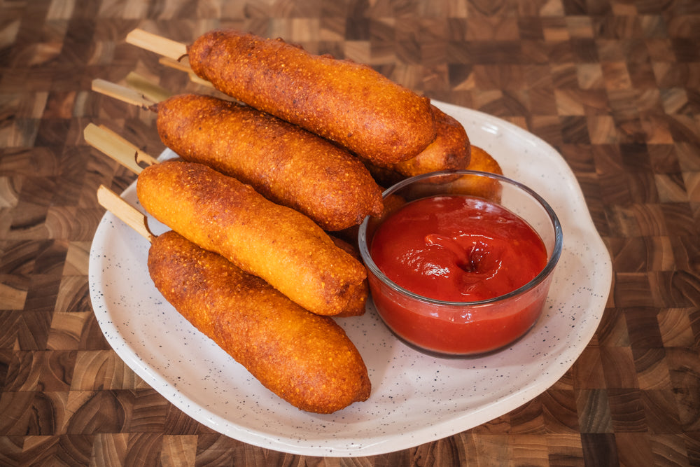 Corn dogs – Andy Cooks