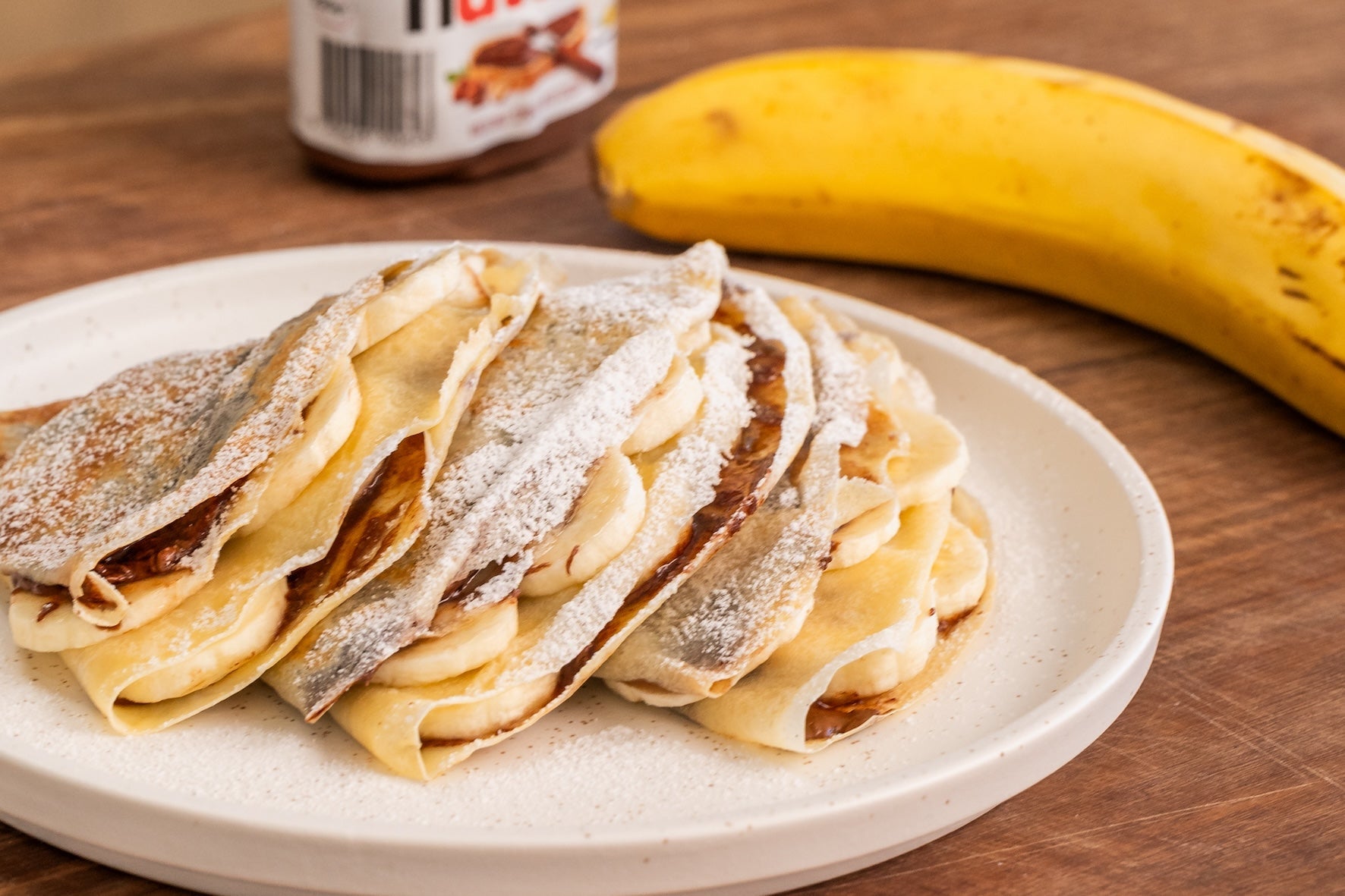 Crepes de plátano y nutella – Andy Cooks