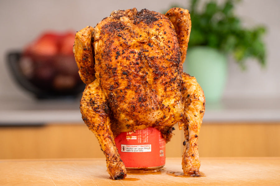 Beer can chicken – Andy Cooks