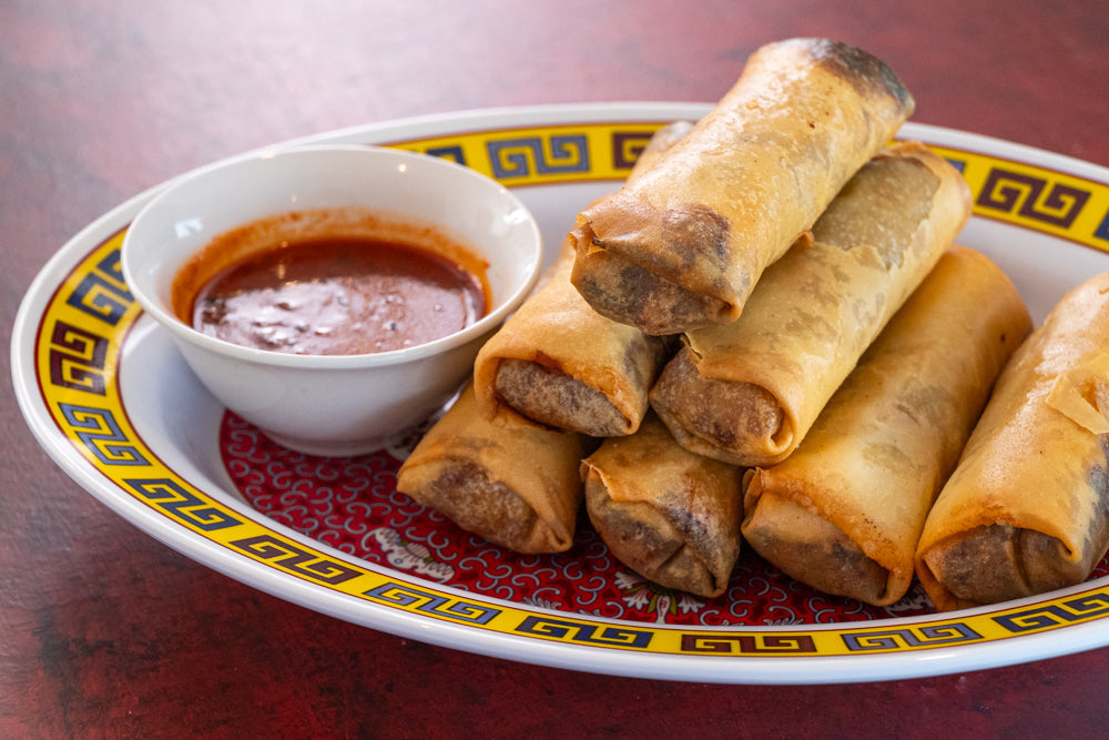 Pork and prawn egg rolls – Andy Cooks
