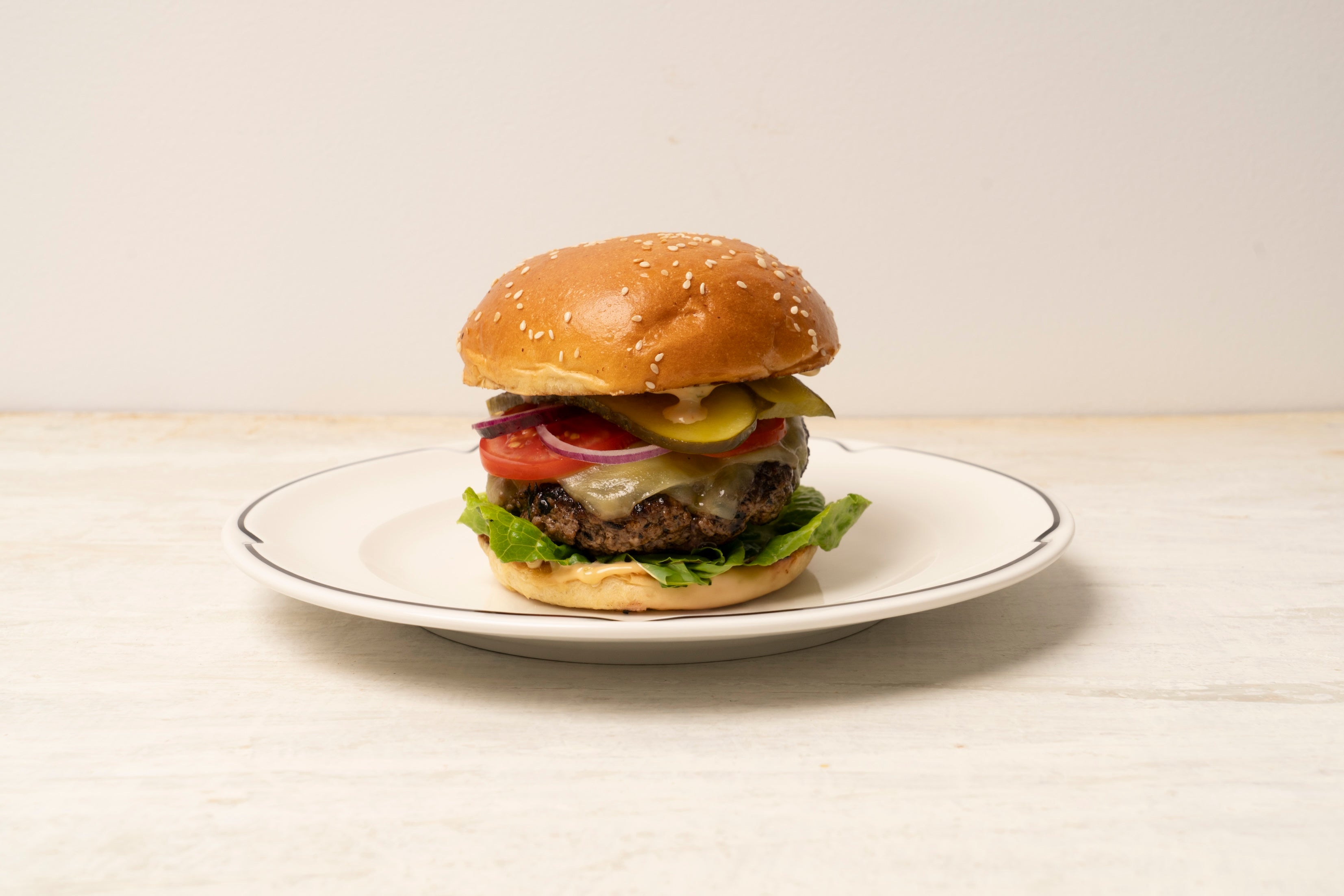 Steakhouse burger – Andy Cooks